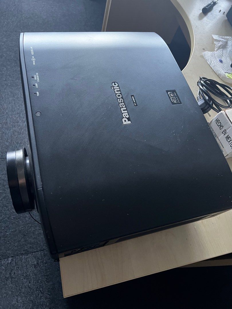 Lightly used Panasonic PT-AE8000 3D Full HD LCD Projector for sale, TV ...