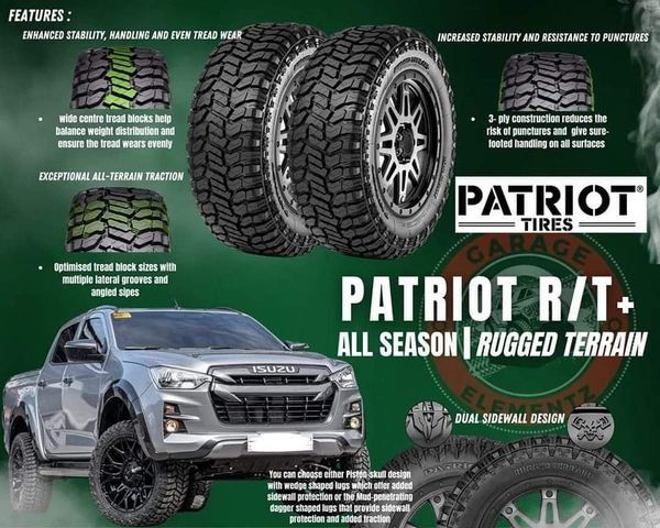 Patriot Rugged Terrain Tires The most Aggressive US-Brand tire that you ...