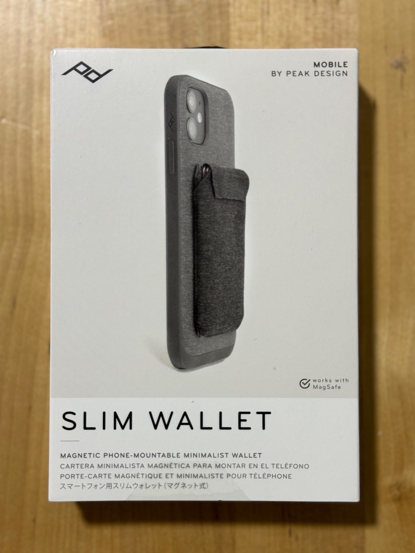 Peak Design Slim Wallet, Mobile Phones & Gadgets, Mobile & Gadget ...