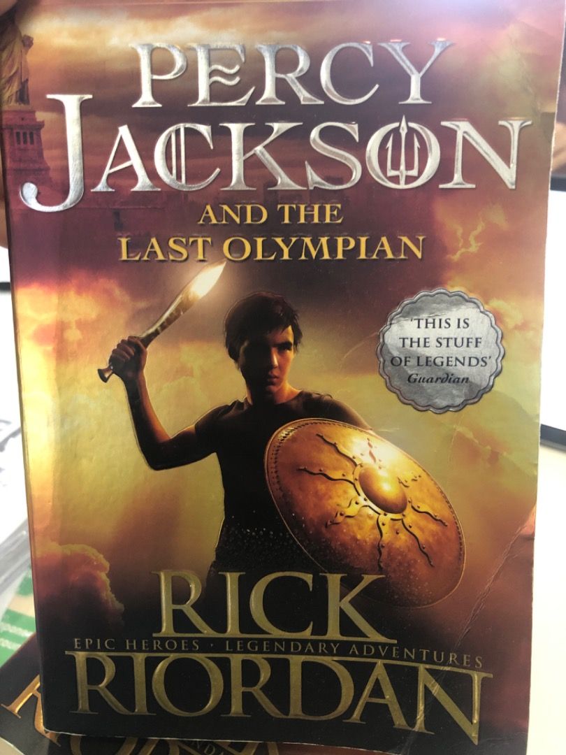 Percy Jackson and the Last Olympian by Rick Riordan, Hobbies & Toys ...