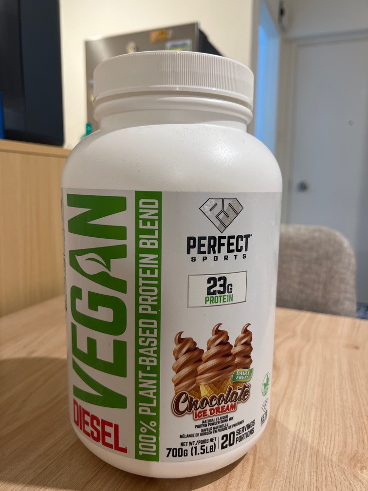 Perfect spots vegan diesel chocolate ice cream (half portion), 健康及營養食用品 ...