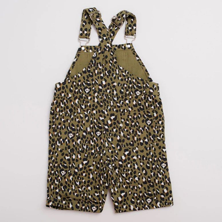 Phoenix and the Fox Overalls - forest leopard - 2 years, Babies & Kids ...