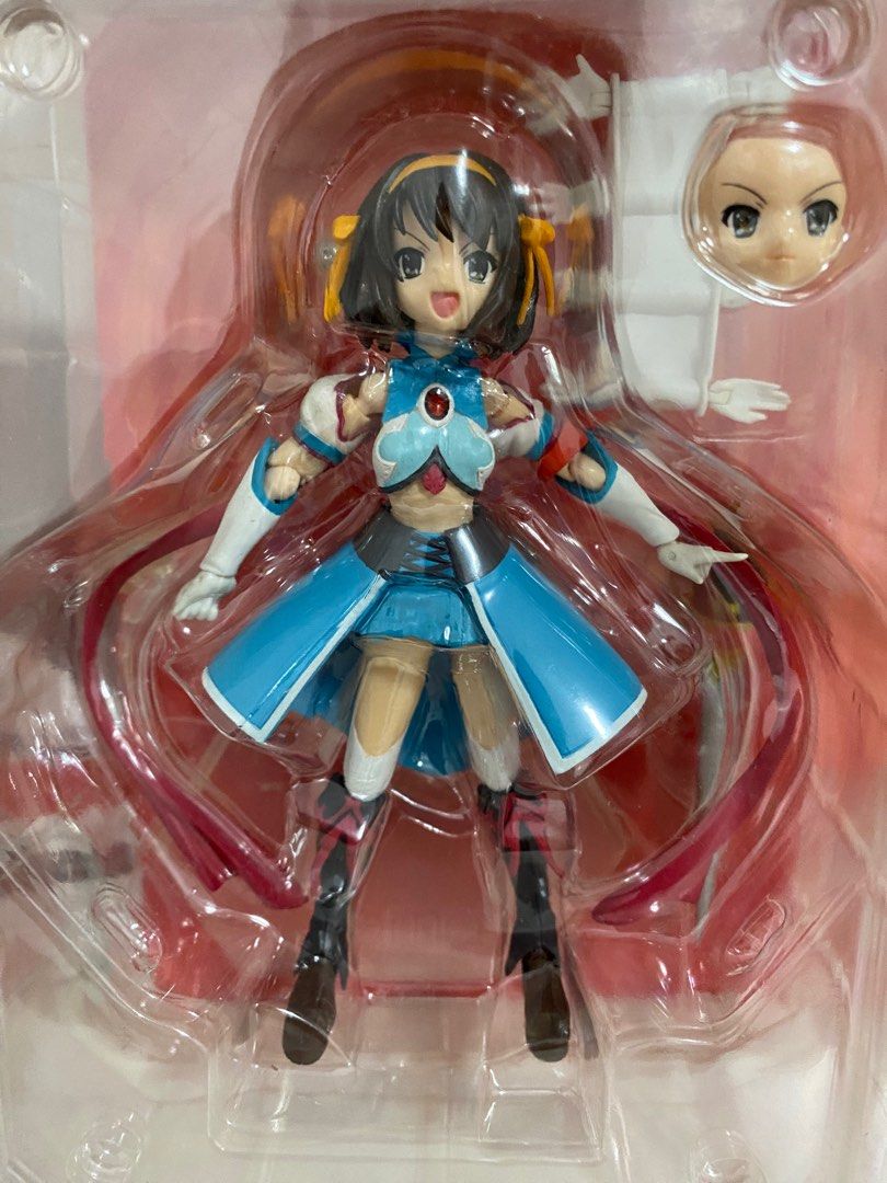 Playstation x Figma Haruhi Suzumiya, Hobbies & Toys, Toys & Games on ...