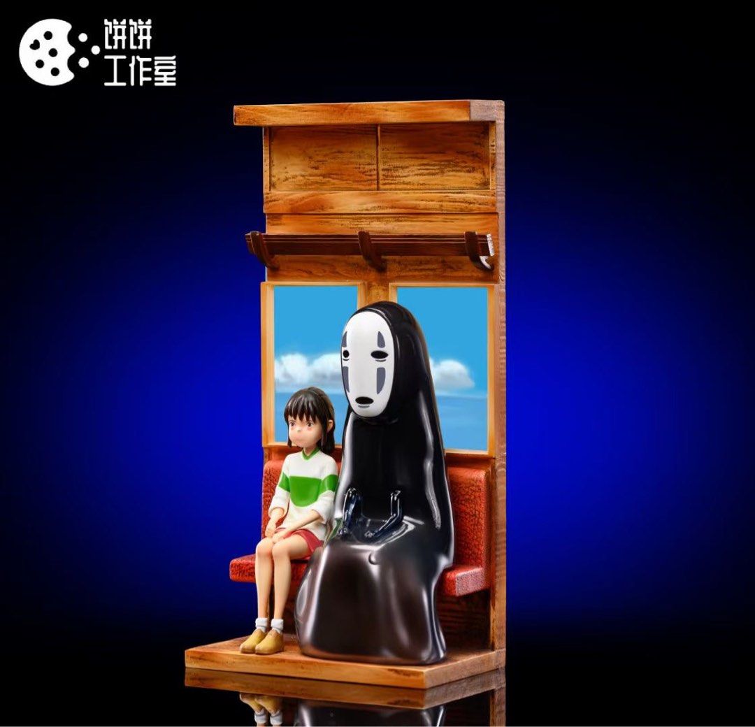 [PO] Spirited Away|Chihiro & No Face Train Scene, Hobbies & Toys, Toys & Games on Carousell