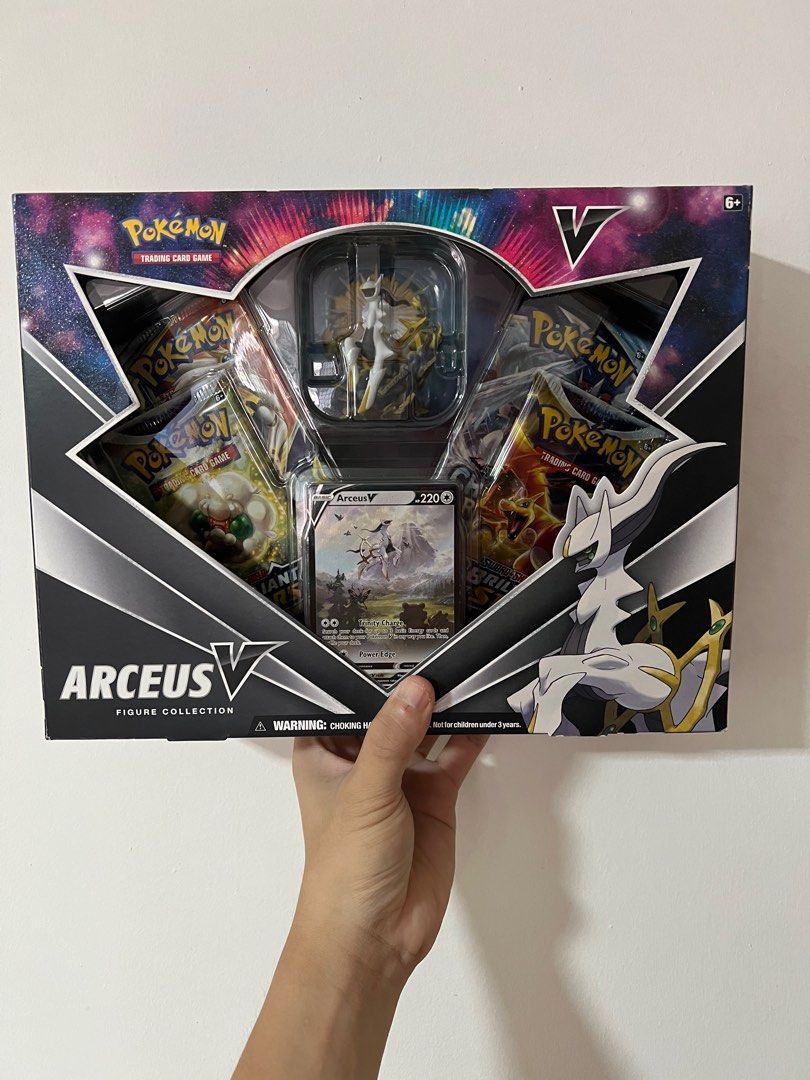 Pokemon Arceus Figure V collection box - brilliant stars and cosmic ...