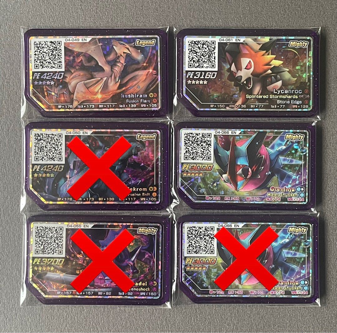 Pokemon Gaole Part 4 - 5 Star, Hobbies & Toys, Toys & Games on Carousell