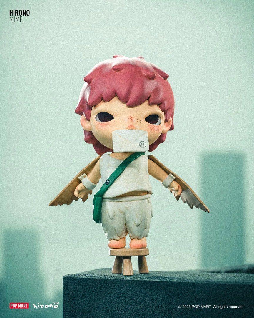Popmart Hirono Mime seeker, Hobbies & Toys, Toys & Games on Carousell