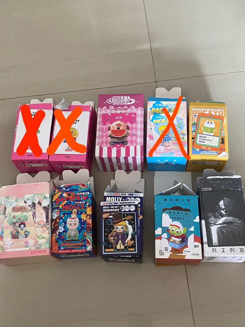 Popmart Molly Hirono Crybaby, Hobbies & Toys, Toys & Games on Carousell