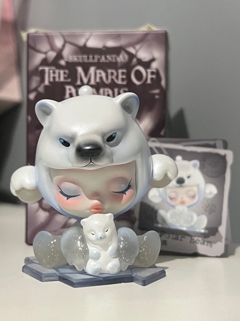 Popmart Skullpanda (Polar Bear), Hobbies & Toys, Toys & Games on Carousell