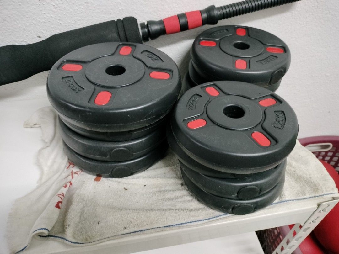 Portable Weight Set, Sports Equipment, Exercise & Fitness, Weights ...