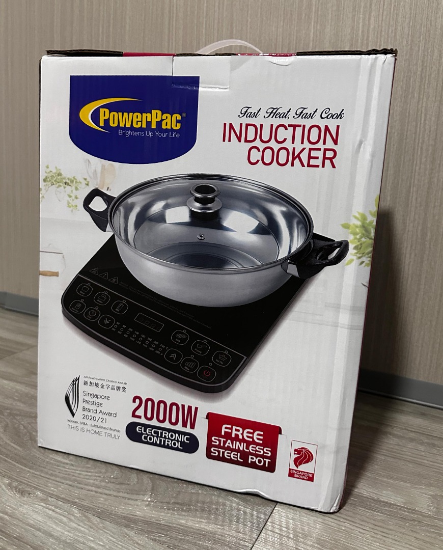Power Pac Induction Cooker, TV & Home Appliances, Kitchen Appliances ...