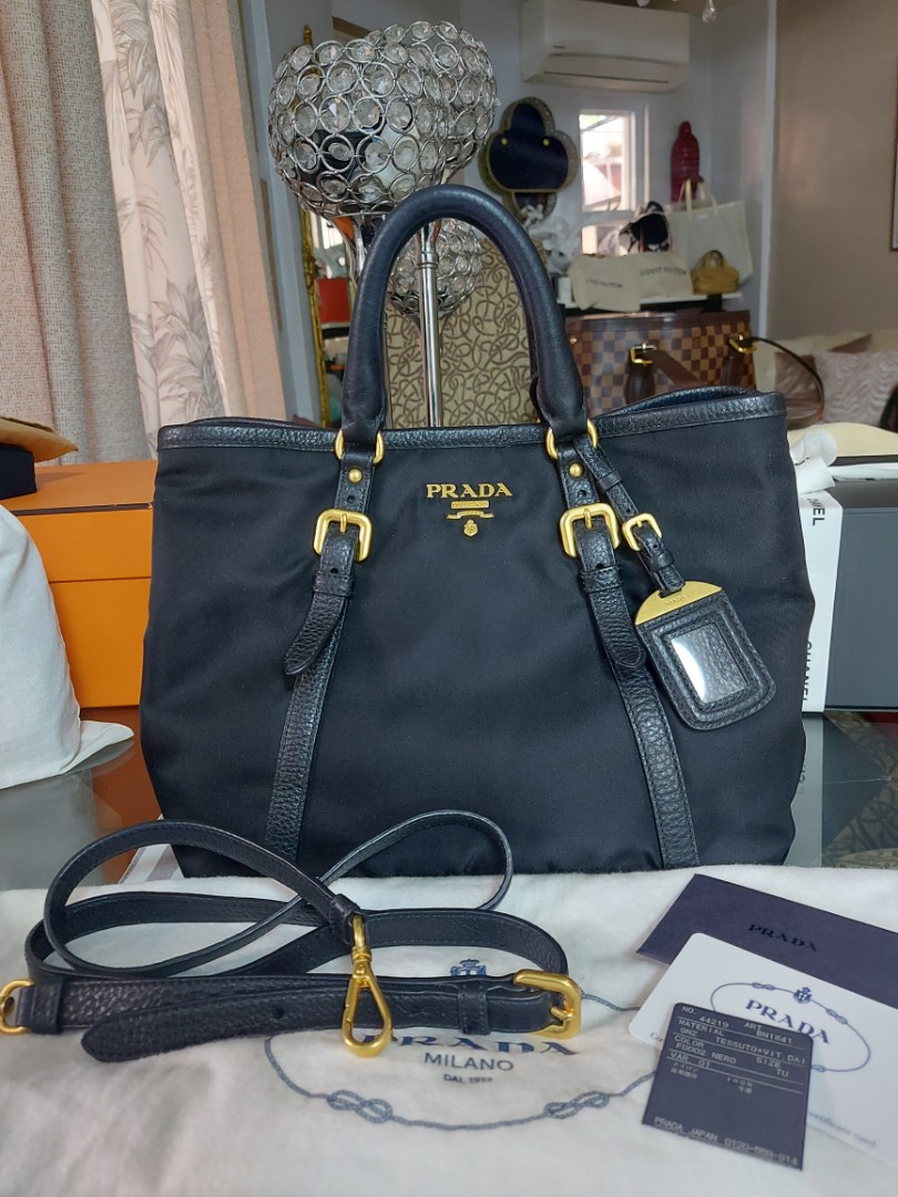 Prada saffiano, Luxury, Bags & Wallets on Carousell