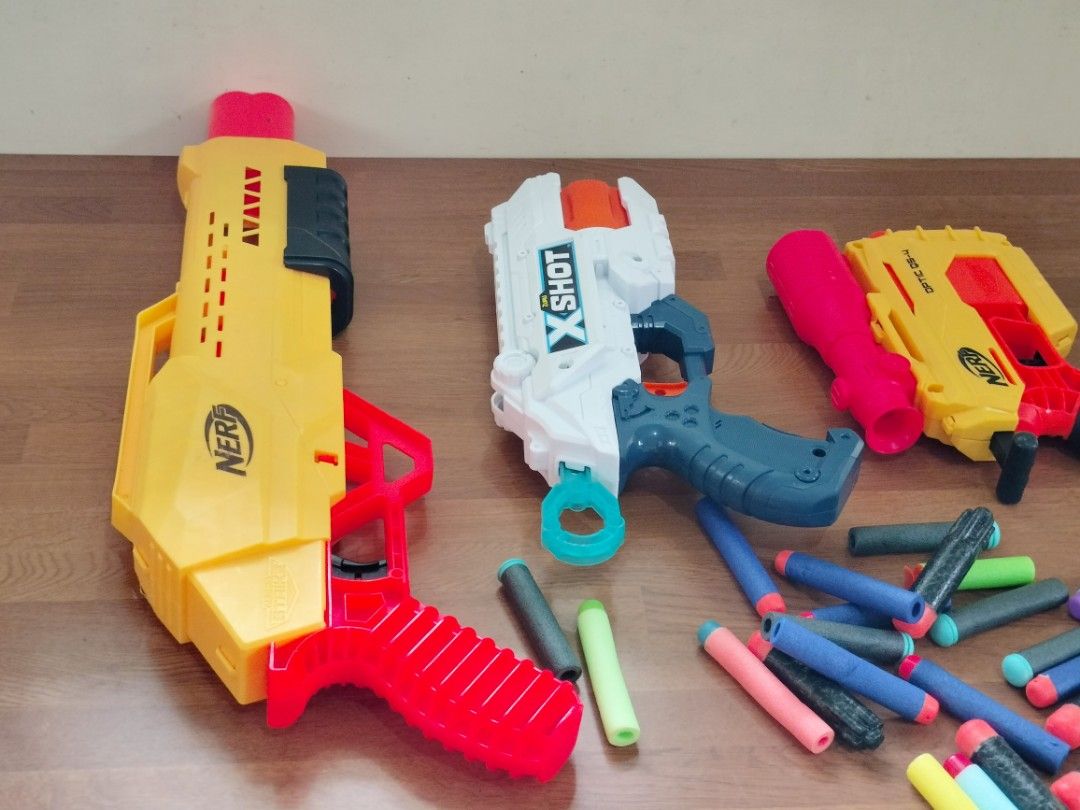Preloved Original Nerf gun, Hobbies & Toys, Toys & Games on Carousell