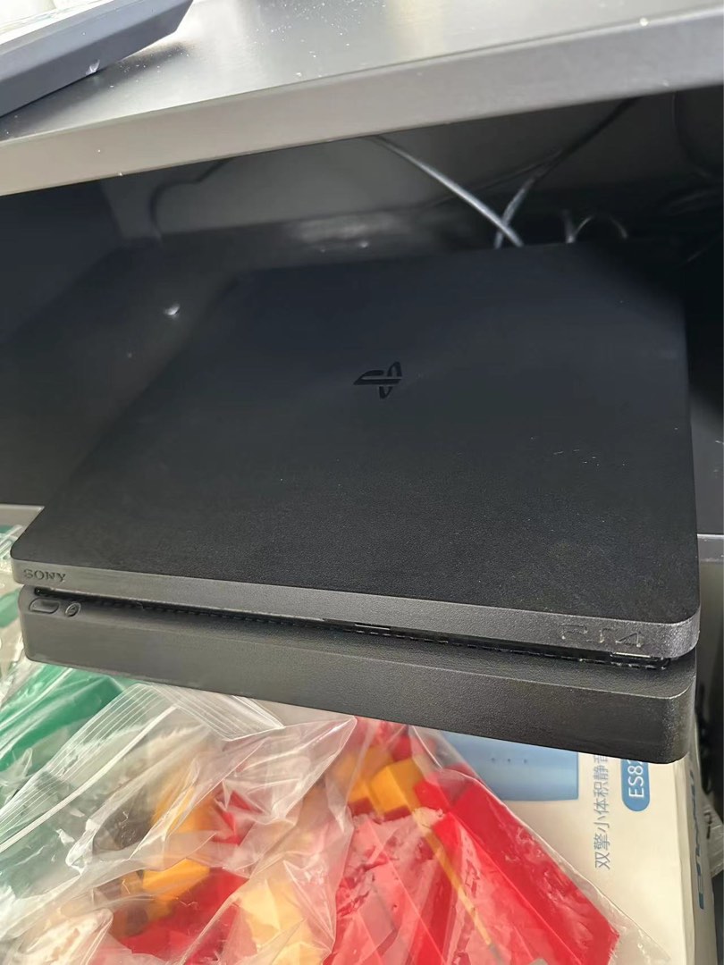 PS4 Slim Disc Version 500GB with FIFA23 Game, Video Gaming, Video Game ...