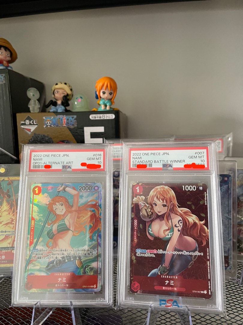 PSA 10 OP-01 Nami AA and standard battle winner Nami promo - One Piece tcg, Hobbies & Toys, Toys ...
