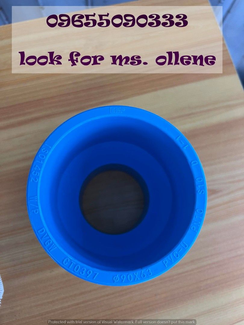 Pvc blue coupling reducer, Commercial & Industrial, Construction Tools ...