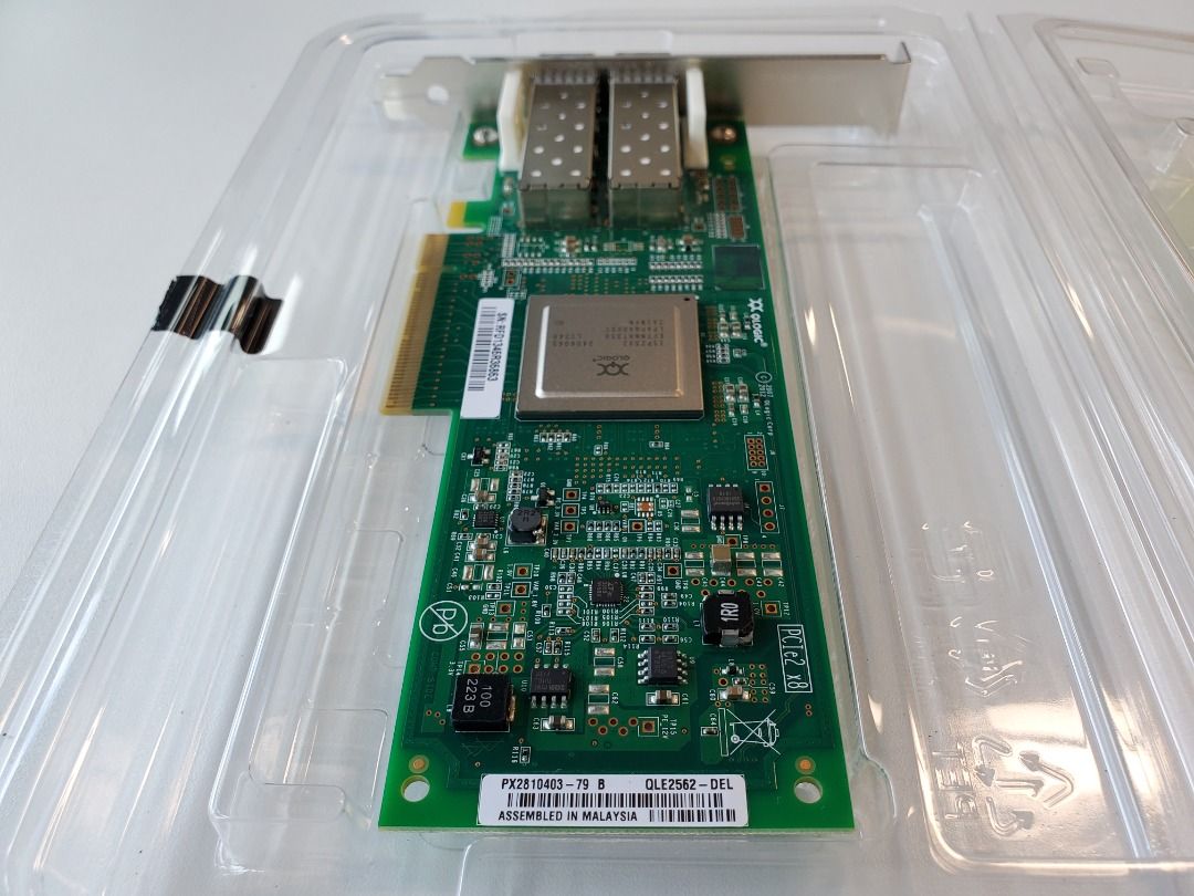 QLogic QLE2562 Dual Port 8Gb Fibre Channel PCIe Host Bus Adapter - Full ...