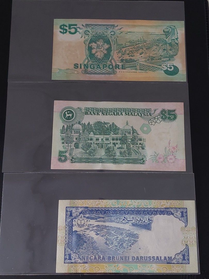 Rare 6 Country Notes Same Last 4 digit Lucky Number 1632, Hobbies ...