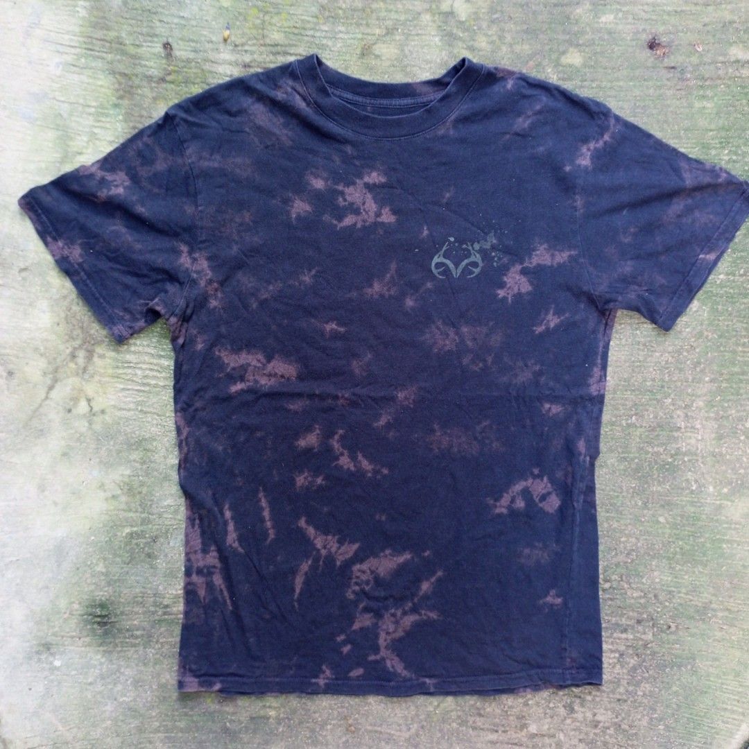 REAL TREE BLEACH DYE, Men's Fashion, Tops & Sets, Tshirts & Polo Shirts ...