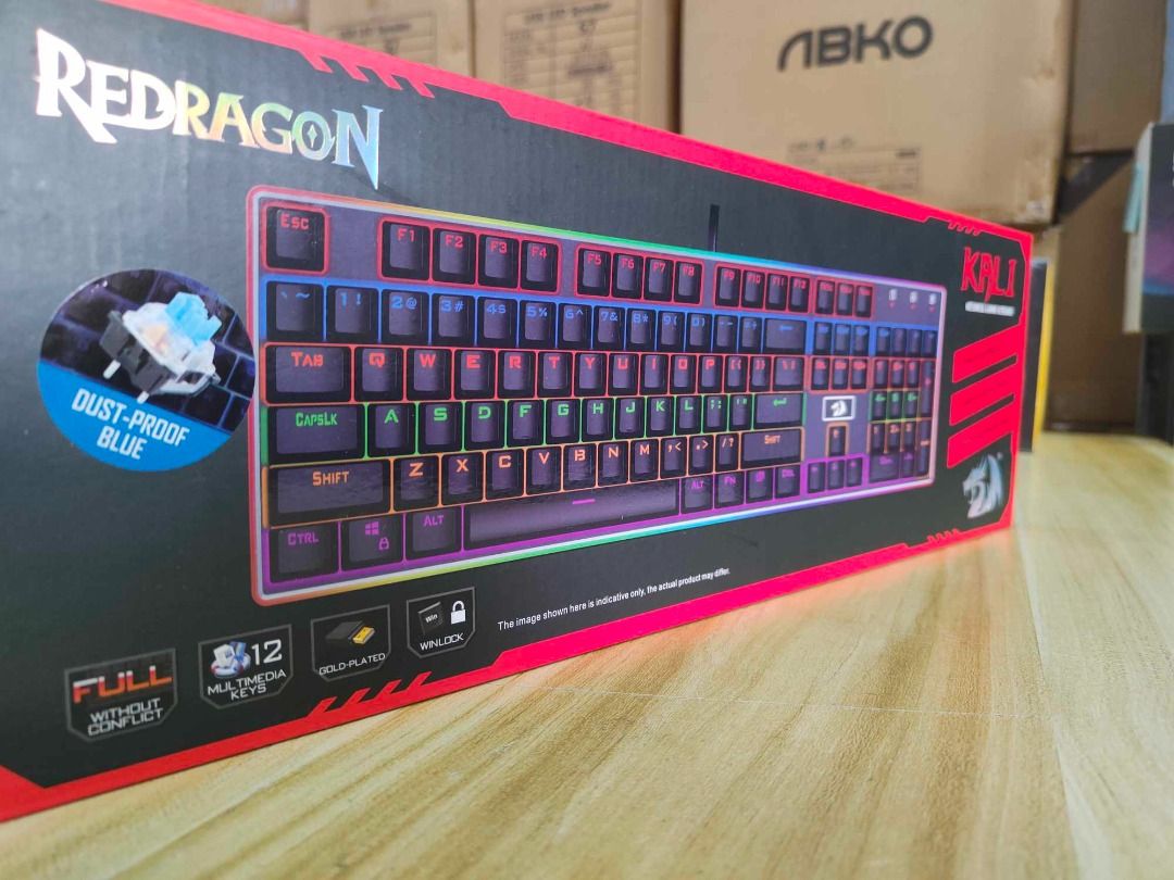 REDRAGON KALI MECHANICAL GAMING KEYBOARD, Computers & Tech, Parts ...