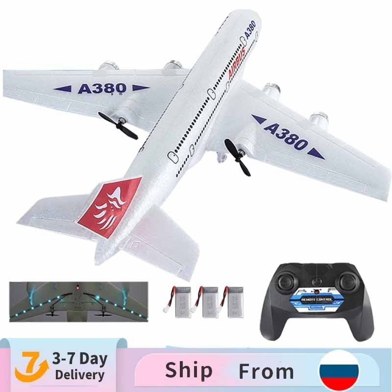Remote Control Airbus A380 Boeing 747 RC Airplane Toy 2.4G Fixed Wing ...