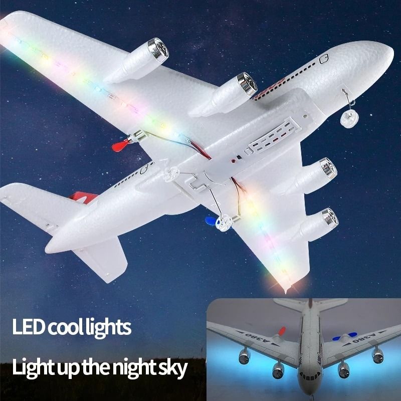 Remote Control Airbus A380 Boeing 747 RC Airplane Toy 2.4G Fixed Wing ...