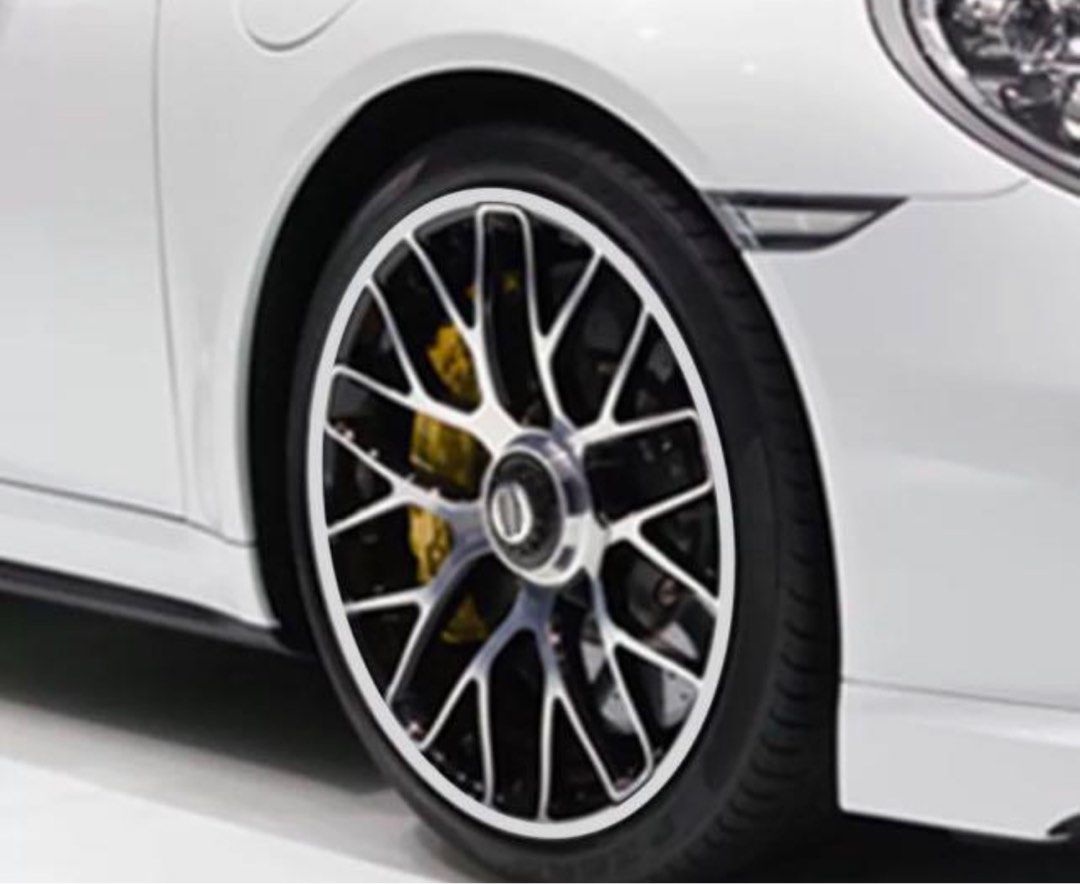 Rim Protector 8M - Silver, Car Accessories, Tyres & Rims on Carousell