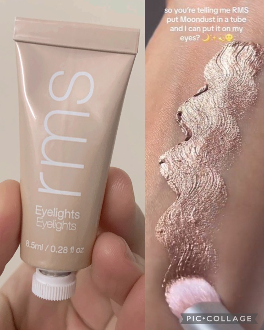 RMS Eyelights in Moondust (liquid cream eyeshadow), Beauty & Personal ...