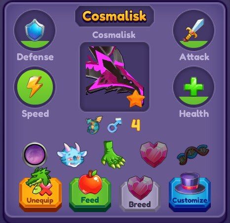 [Roblox - Dragon Adventures] Cosmalisk, Video Gaming, Gaming ...