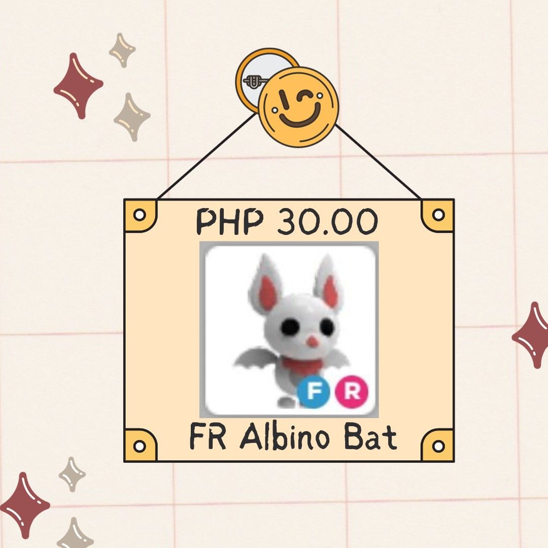Roblox/Adopt Me | Albino Bat, Video Gaming, Video Games, Others on ...