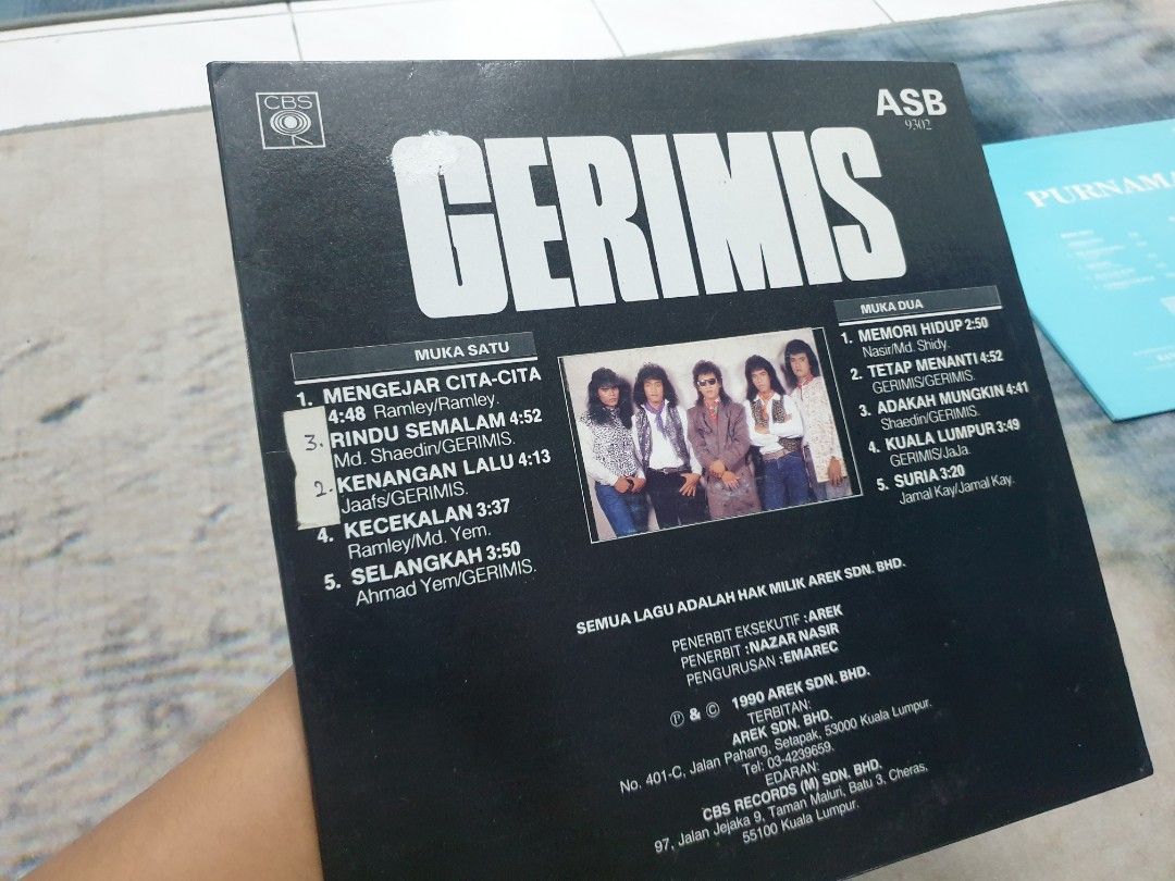 Rock Melayu Piring Hitam LP, Hobbies & Toys, Music & Media, CDs & DVDs on Carousell