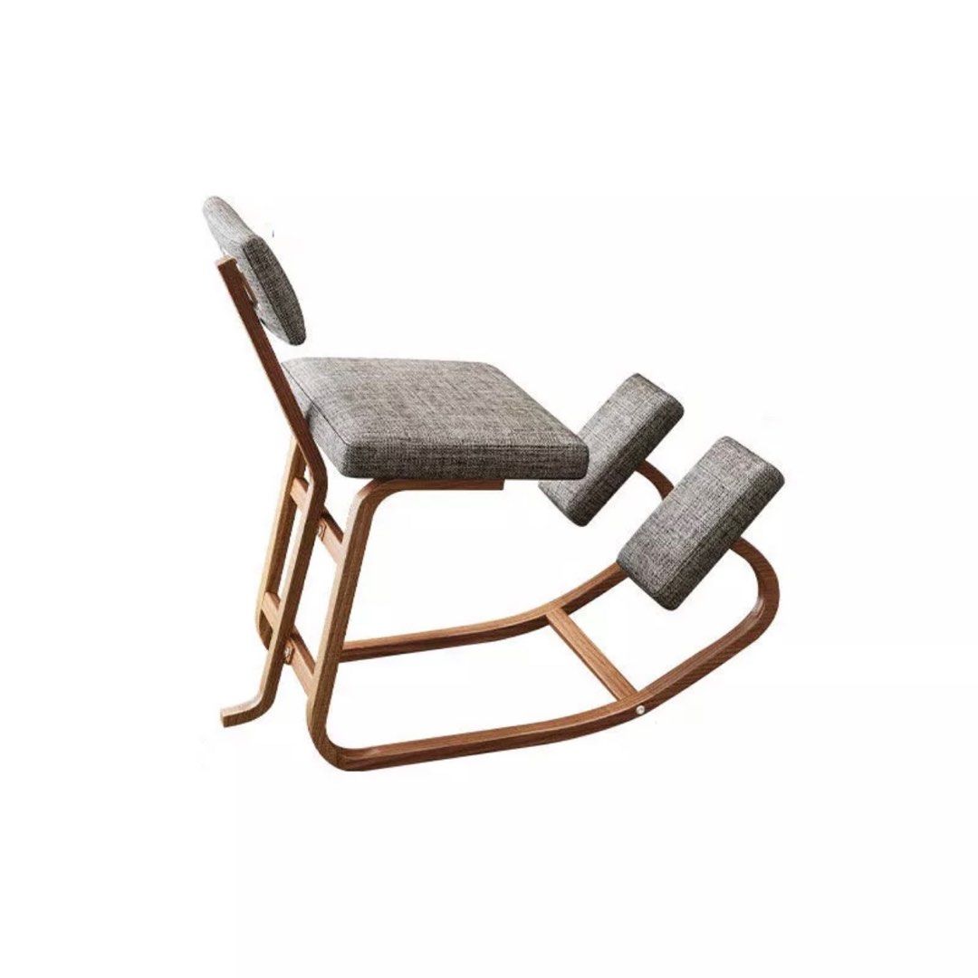 Rocking chair kneeling for posture, Furniture & Home Living, Furniture, Chairs on Carousell