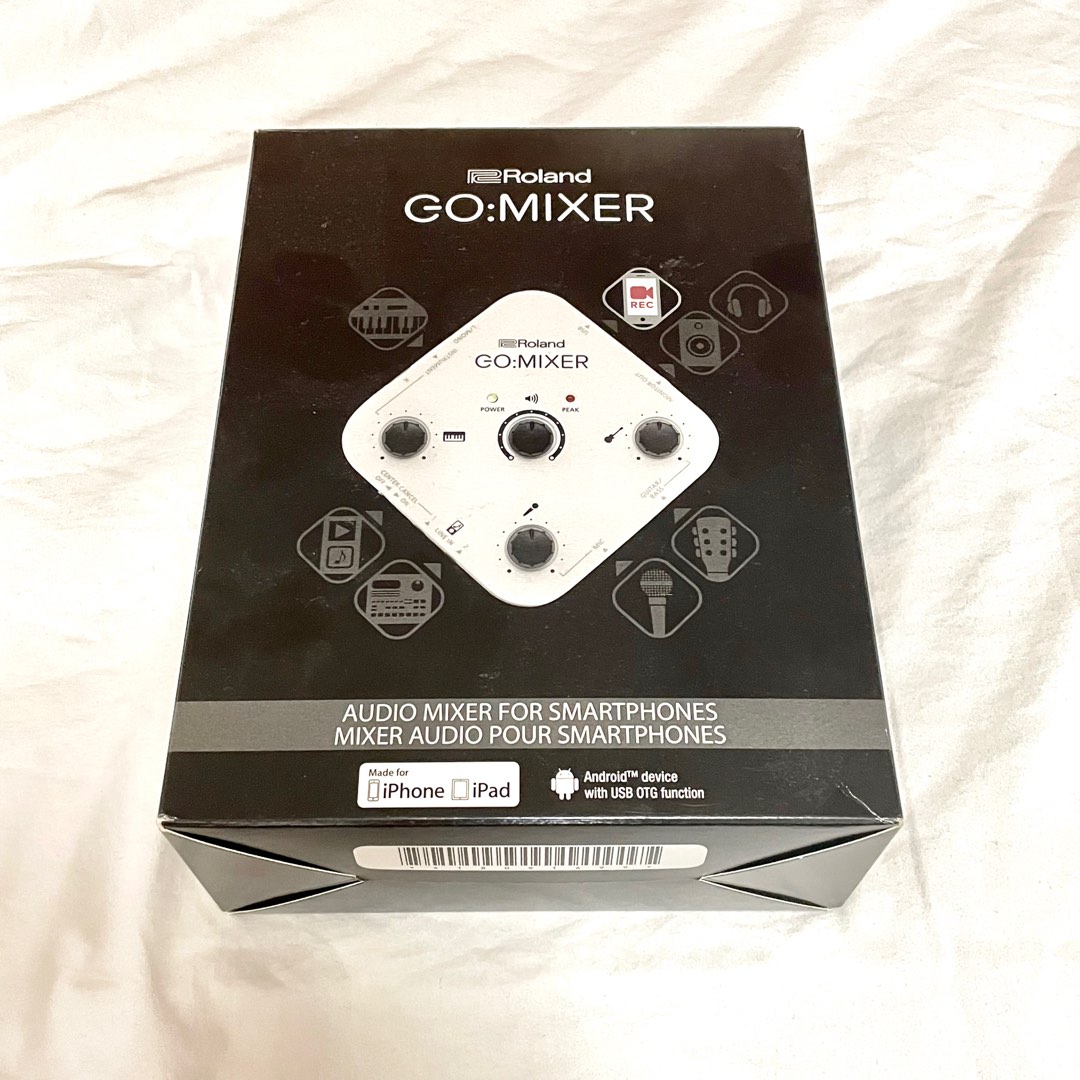 Roland Go Mixer: Audio mixer for smartphones, Audio, Other Audio ...