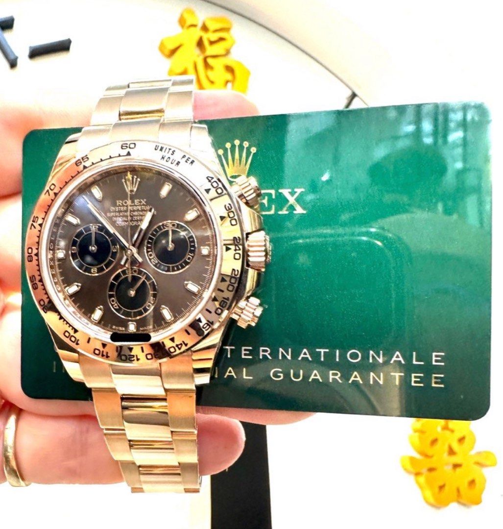 Rolex 116505 Daytona rg choco, Luxury, Watches on Carousell