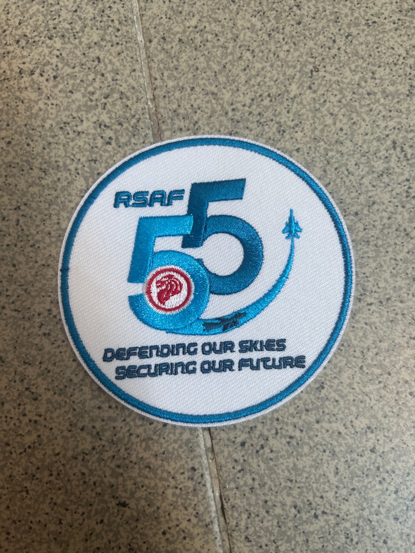 RSAF 55 Patch, Hobbies & Toys, Memorabilia & Collectibles, Vintage ...