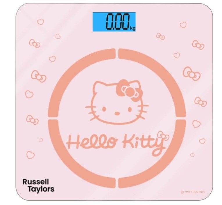 Russell Taylors x Sanrio Hello Kitty Bluetooth Weighing Scale, Health ...