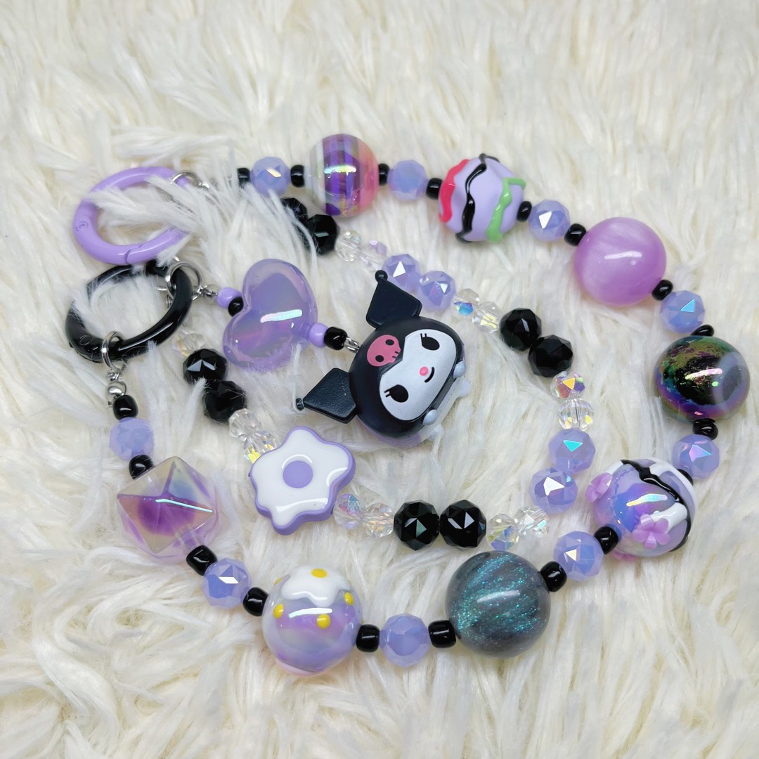 Sanrio Kuromi phone chains, Everything Else on Carousell