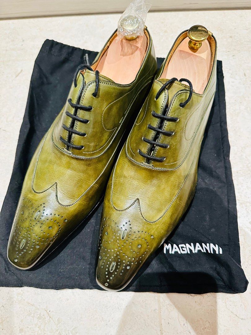Santoni dress shoes, Men's Fashion, Footwear, Dress Shoes on Carousell