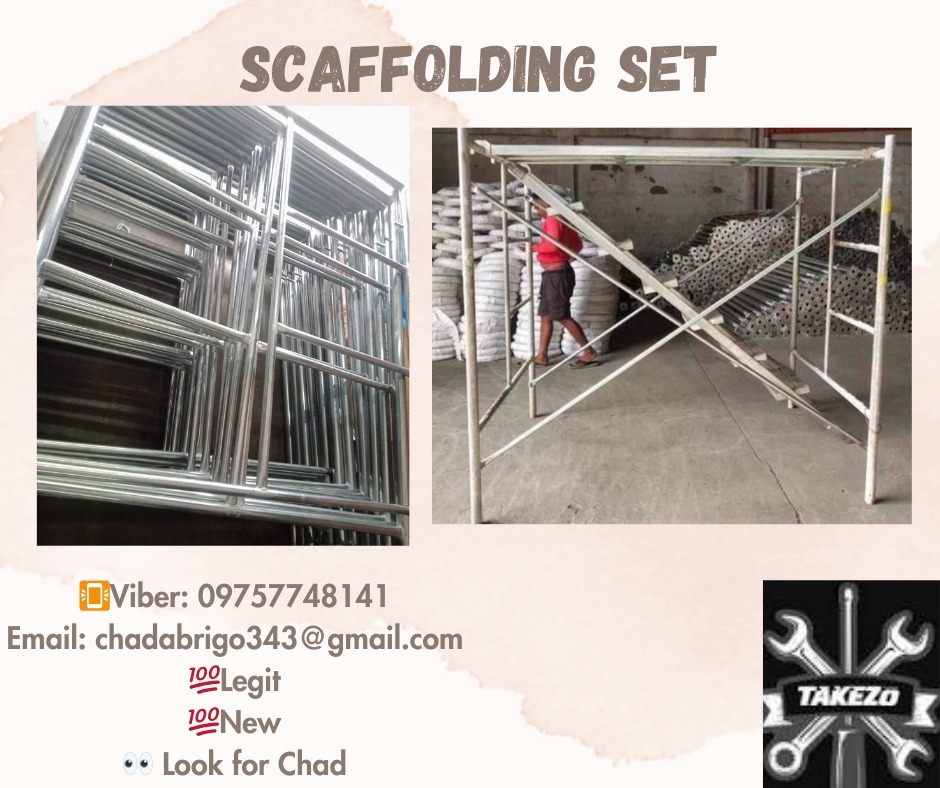 SCAFFOLDING SET, Commercial & Industrial, Construction Tools ...
