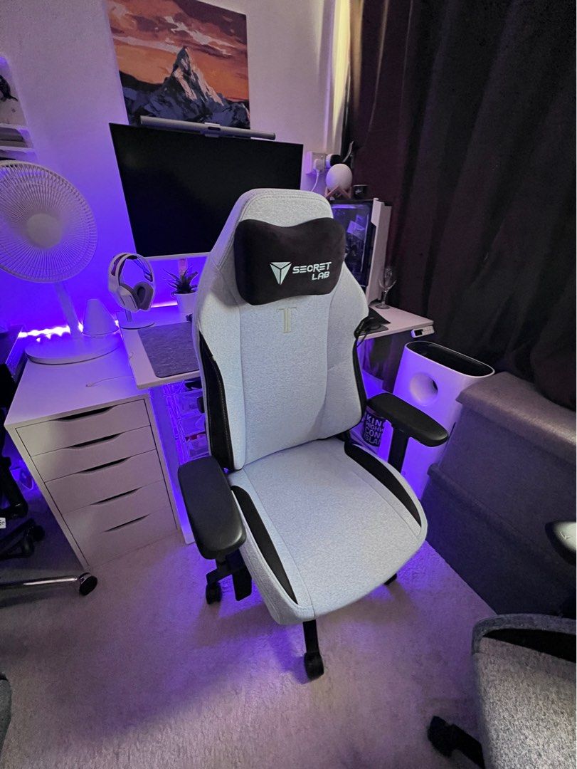 Secretlab Titan Evo 2022 Softweave Fabric ( Frost Blue ), Furniture ...