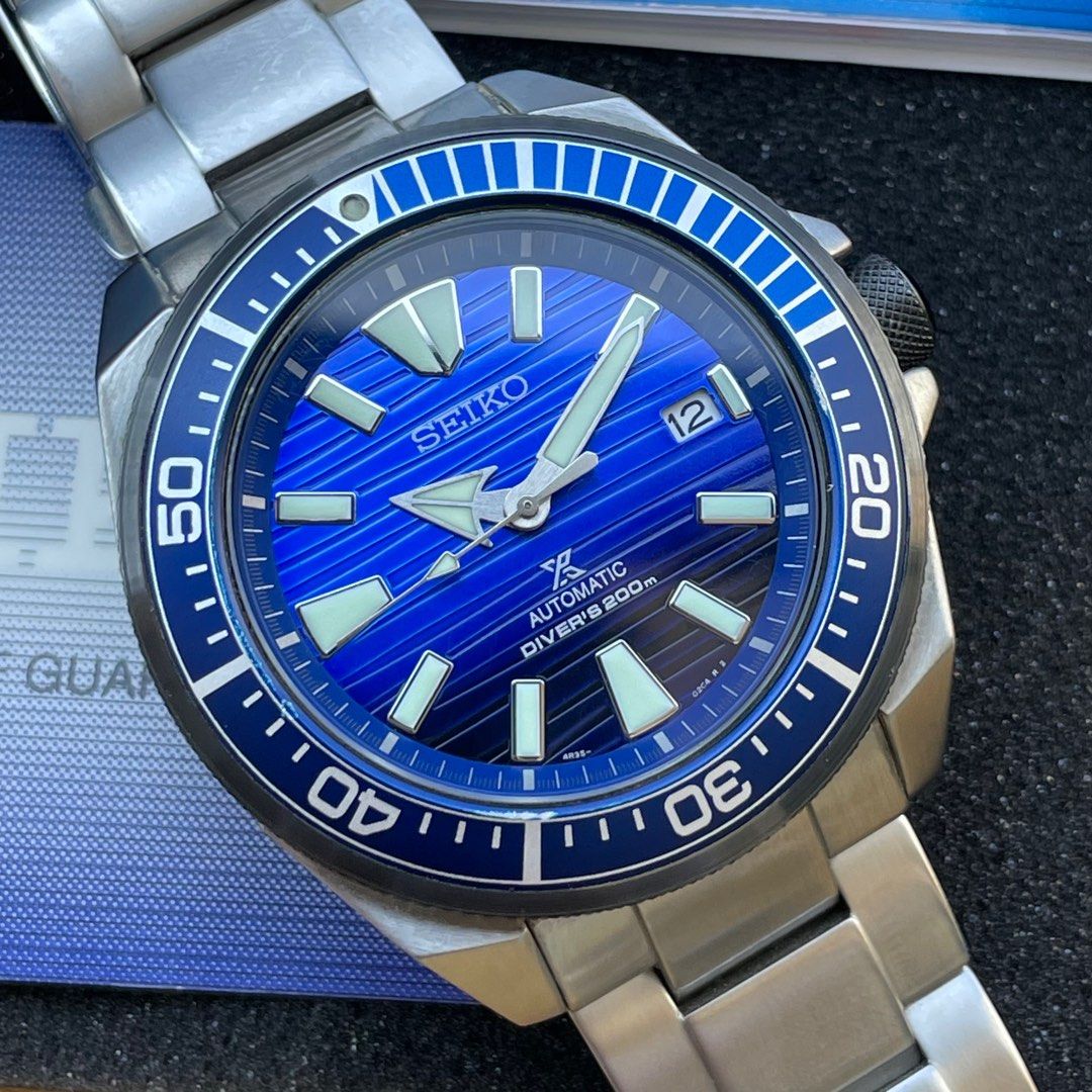 Seiko Samurai - Save The Ocean SRPC93 / SRPC93K1 - Special Edition, Men ...