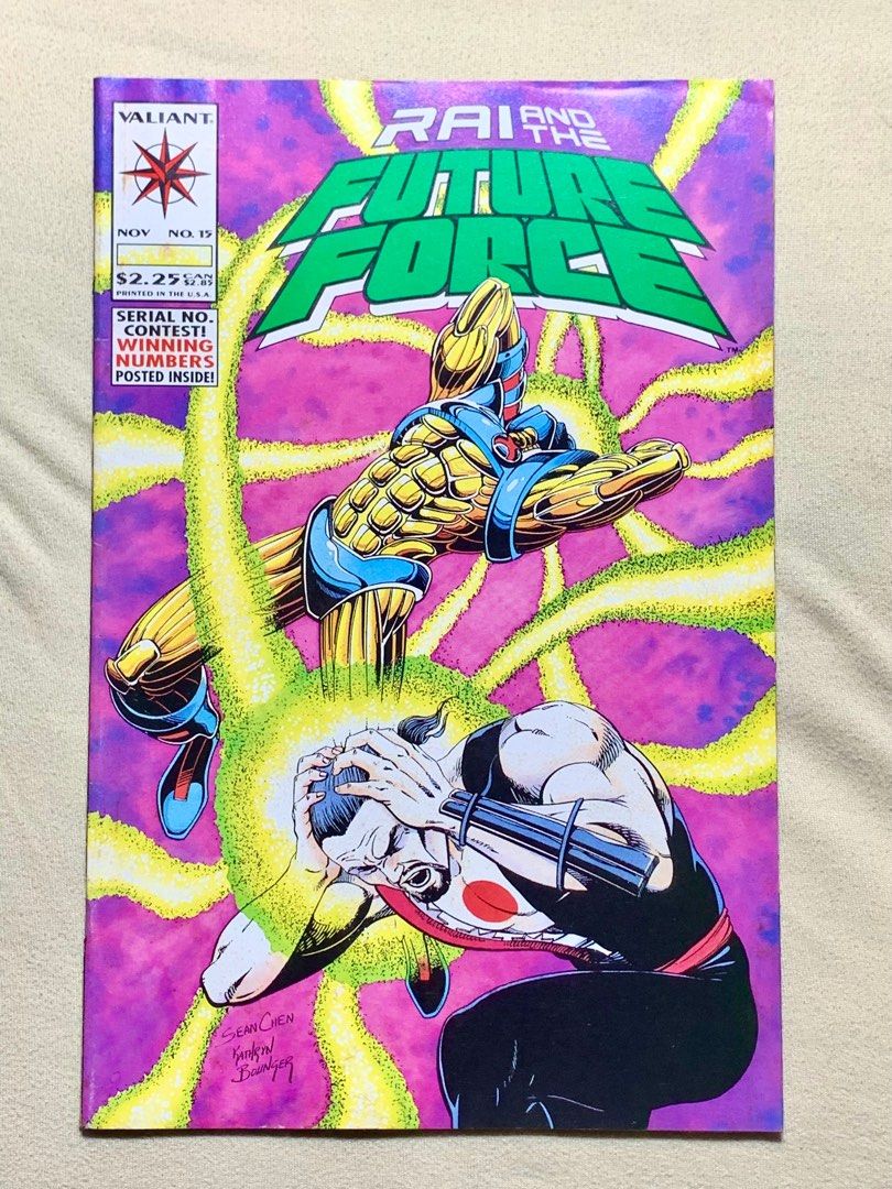set of 14 comics valiant comics rai and the future force issues 9-17 ...