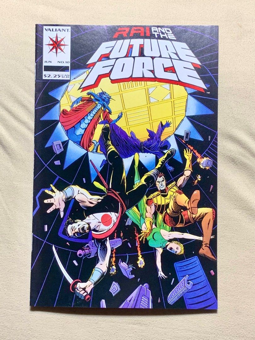 set of 14 comics valiant comics rai and the future force issues 9-17 ...