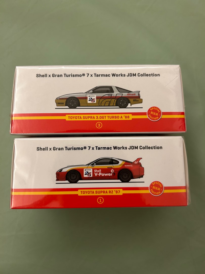 shell gran turismo 7 tarmac JDM toyota supra, 興趣及遊戲, 玩具 & 遊戲類 - Carousell