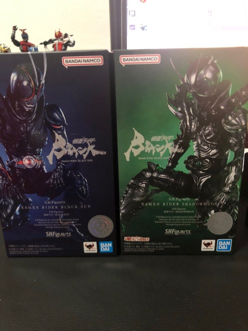 SHF S.H.Figuarts Kamen Rider Black Sun Shadowmoon, Hobbies & Toys, Toys ...