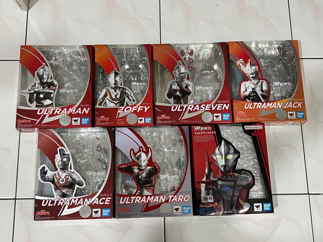 Shf Ultraman (Ultra Brother Complete), Hobbies & Toys, Toys & Games on ...