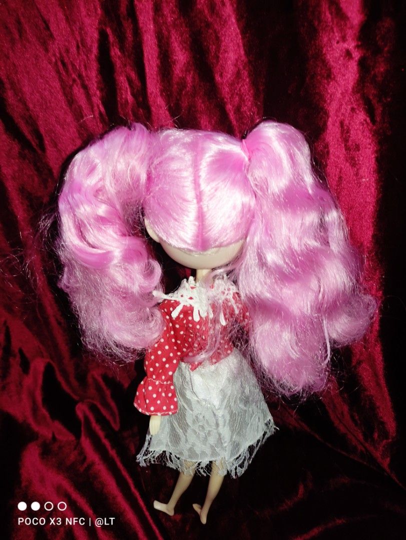 Shibajuku Pink hair Doll, Hobbies & Toys, Toys & Games on Carousell