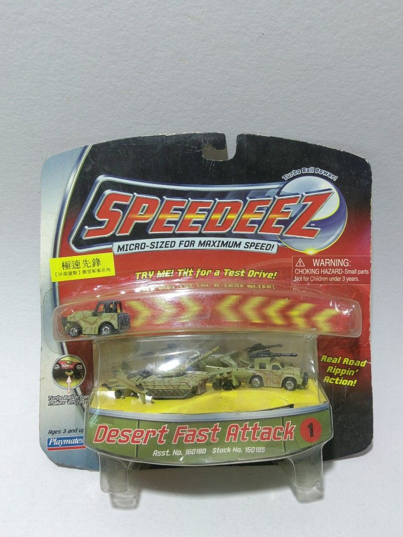 Speedeez Desert Fast Attack Micro Toys, Hobbies & Toys, Toys & Games on ...