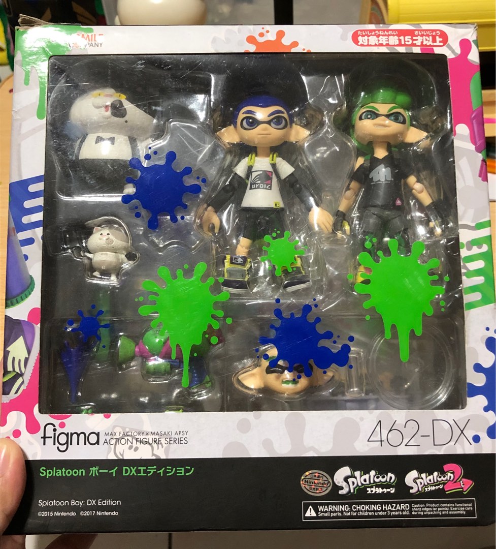 Splatoon 2 Figma, Hobbies & Toys, Toys & Games on Carousell