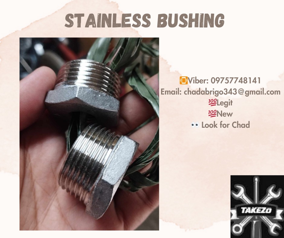 STAINLESS BUSHING, Commercial & Industrial, Construction Tools ...